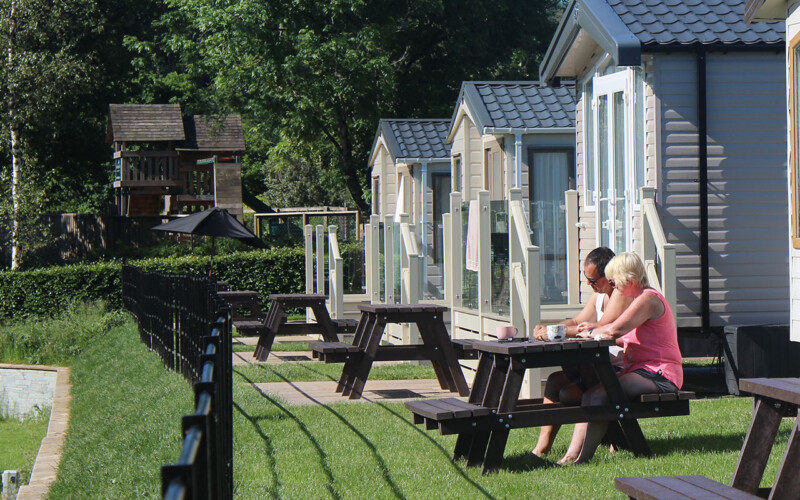 Luxury Devon Holiday Caravans - Harford Bridge Park